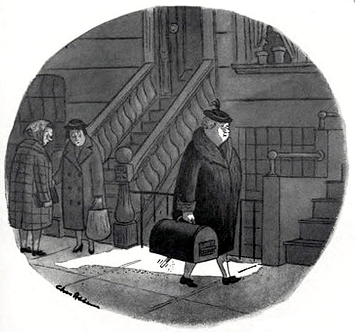 Hairy Green Eyeball 3: Chas Addams early 1950s