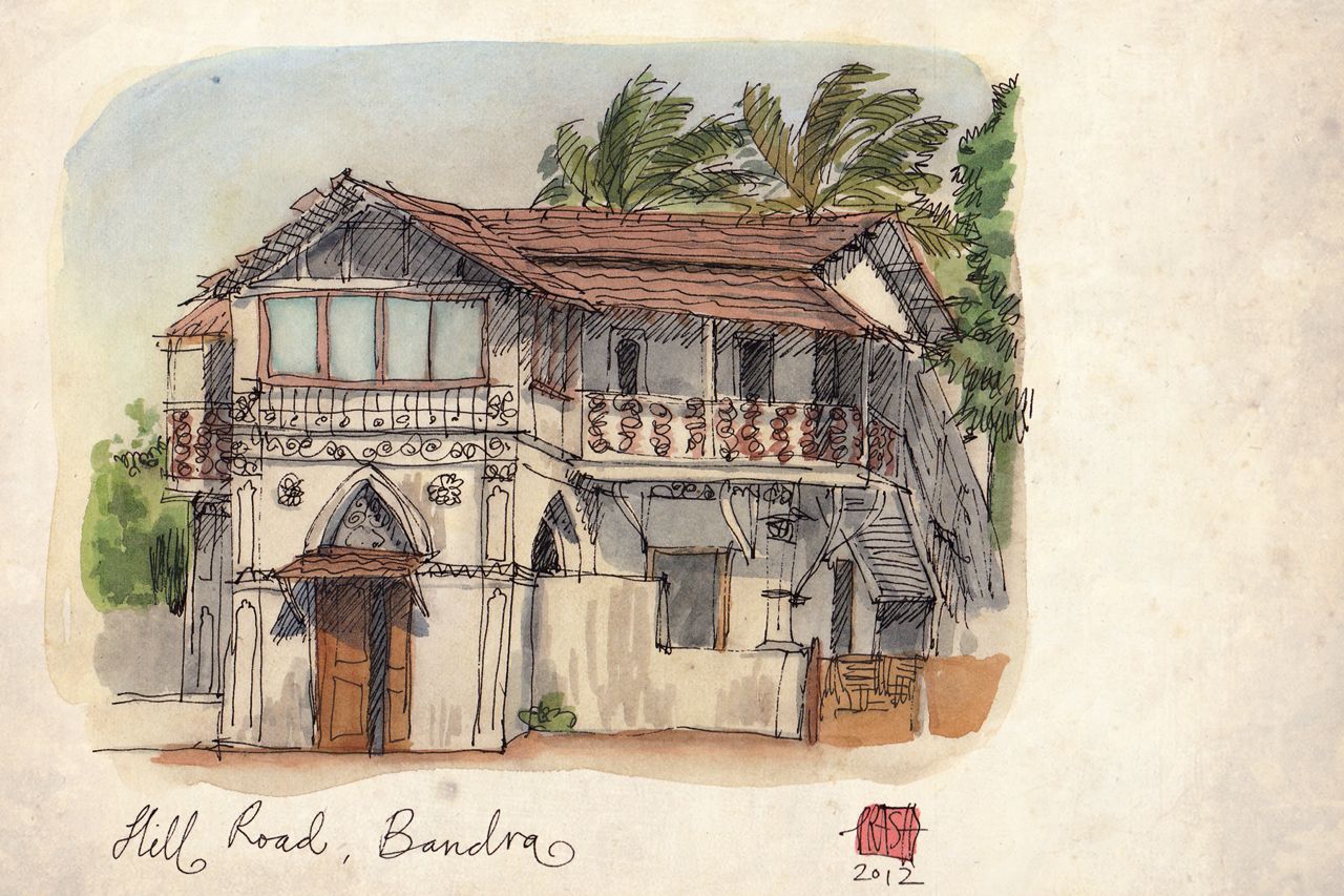 Prash: Old homes of Bandra postcards