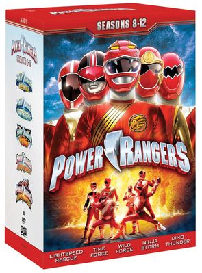 Power Rangers: Seasons Eight - Twelve DVD Cover Arts Unveiled - JEFusion