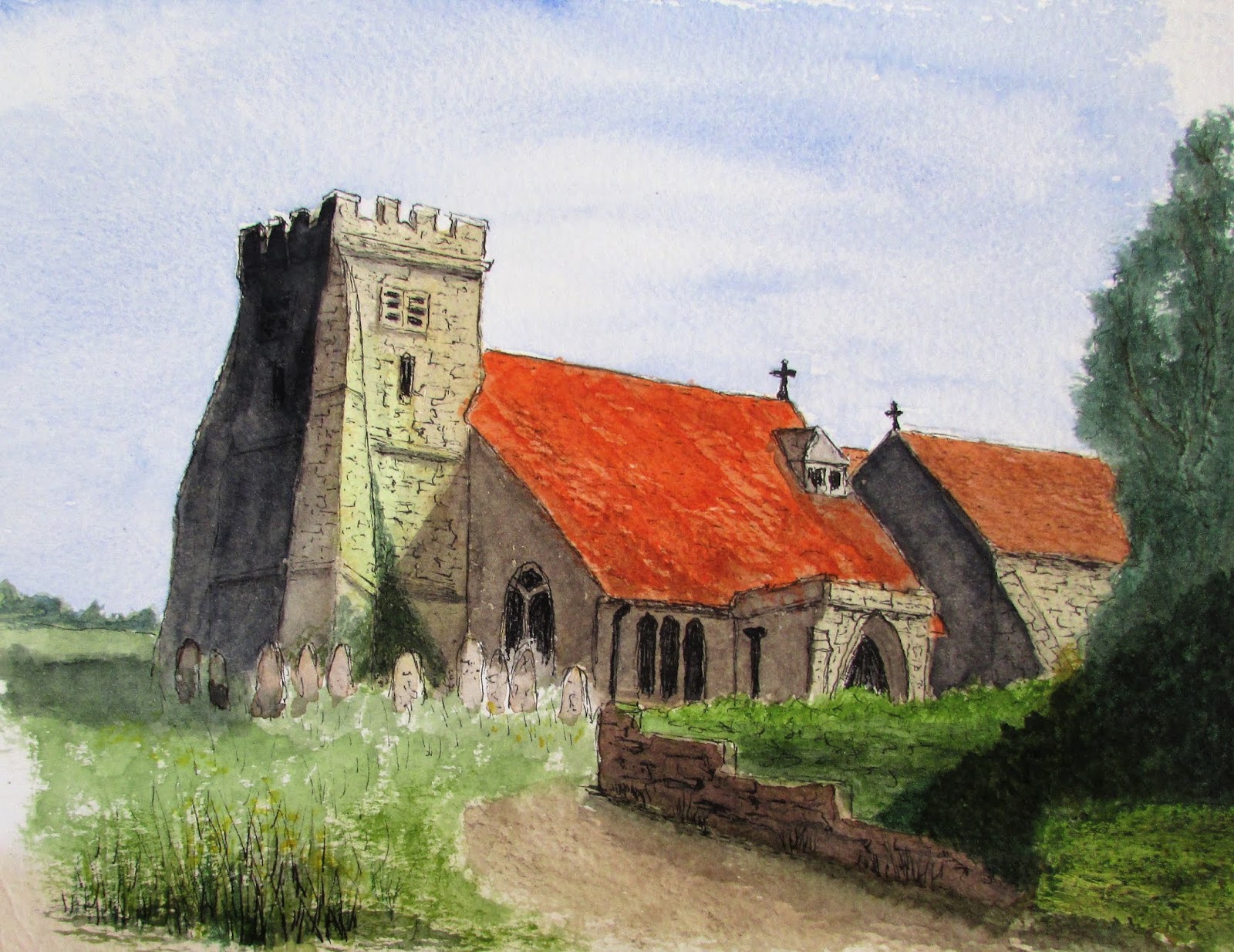 Isle of Wight Art Classes: Upcoming Autumn Courses and Painting Churches