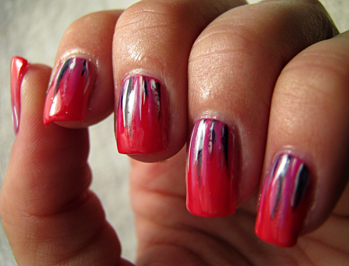 Over The Top Coat: Mish Mash Challege: Untried Technique