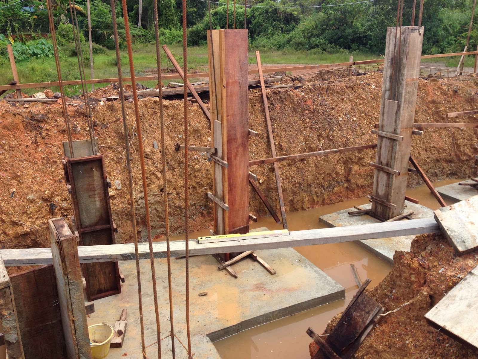 Projek Pembinaan Rumah: Pembinaan Week 3 : Penyediaan Tapak Part III