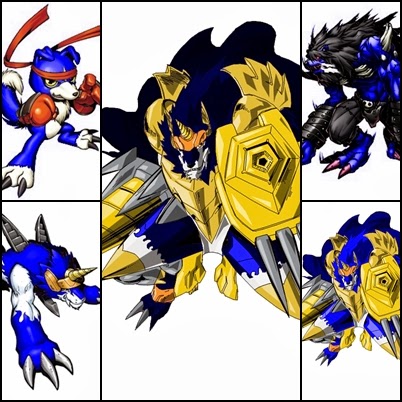 [Linhas Evolutivas] BlueGaomon from BlueDorulumon ~ MEU×DIGIMON