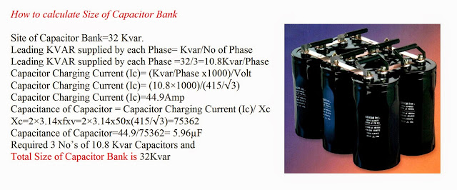How to Calculate Size of Capacitor Bank | Elec Eng World