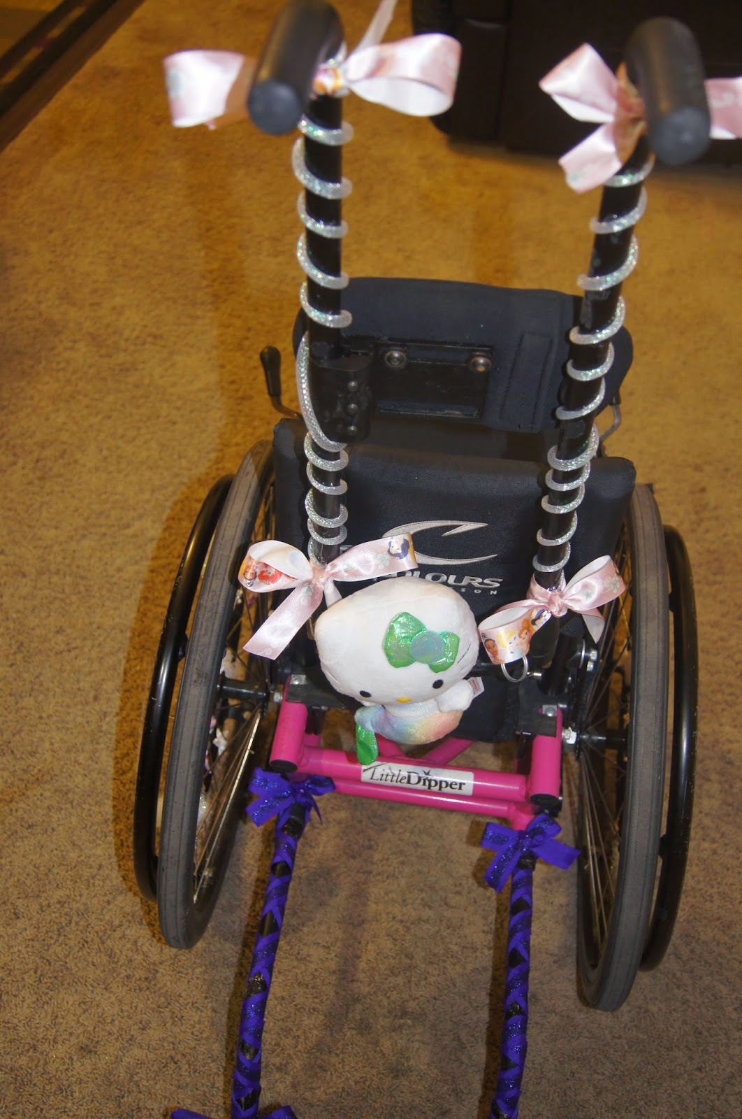 A Worthy Journey: Our Newest Wheelchair Decorations.... Disney Style!