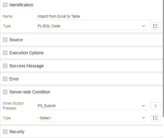 ORACLE MASTERMINDS: EXCEL UPLOAD IN APEX USING SELECT LIST TEMPLATE ORACLE MASTERMINDS: EXCEL UPLOAD IN APEX USING SELECT LIST TEMPLATE