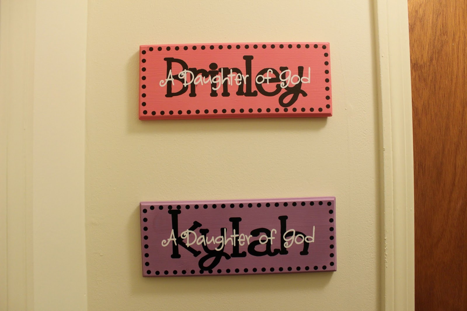Bethany's Creative Pursuits: Updated Name Board
