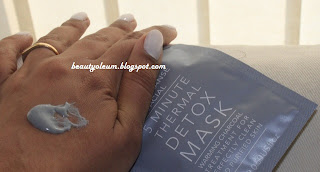 BeautyOleum ! !: Sanctuary Spa's 5 Minute Thermal Detox Mask