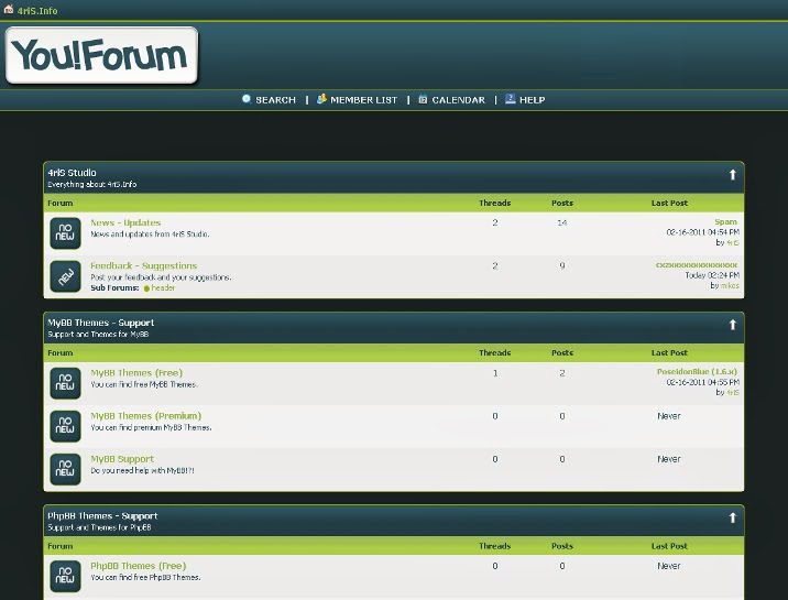 50+ Best Free MyBB Themes - Webprecis