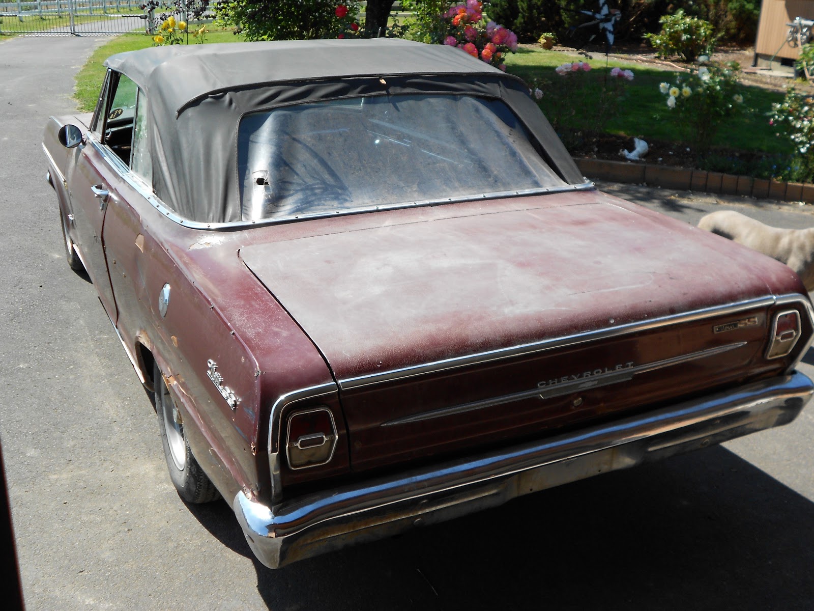 63 Nova: # 13 Trunk lid