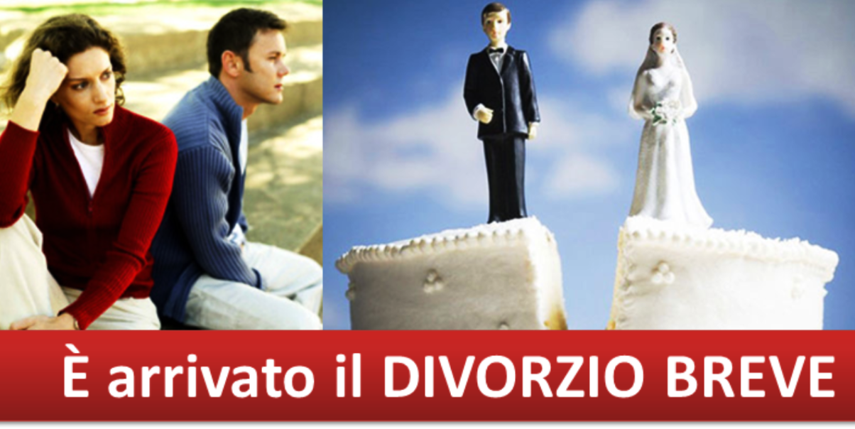FINALMENTE IL #DIVORZIO BREVE