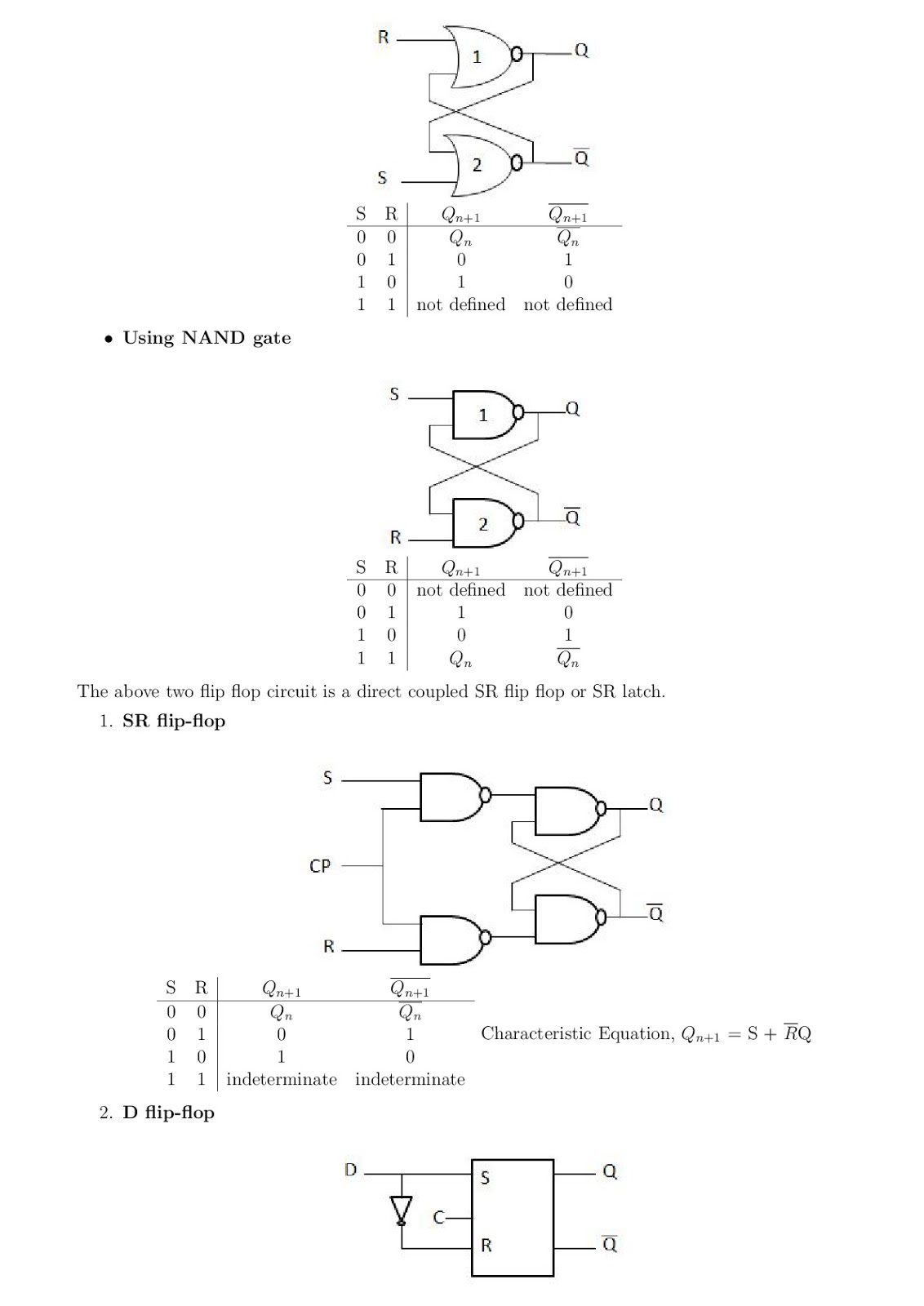 Digital Electronics: Synchronous Sequential Logic Digital Electronics: Synchronous Sequential Logic