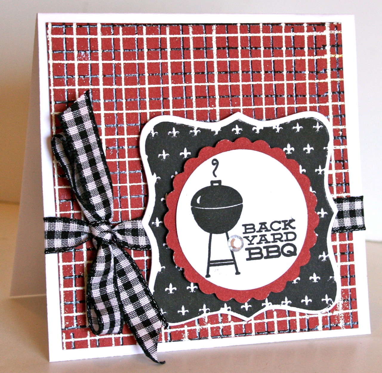 Karen Pedersen: A BBQ Card and Recent Holiday Photos