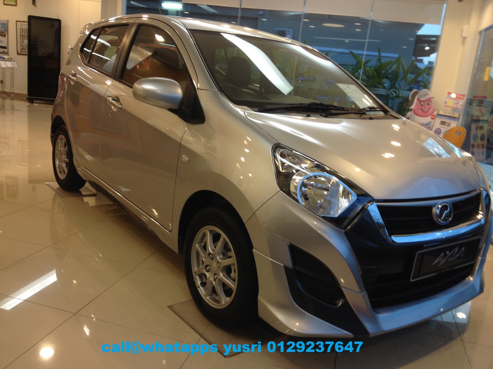 Promosi Perodua Axia standard G + Bodykit original Gear Up,Full Loan ...