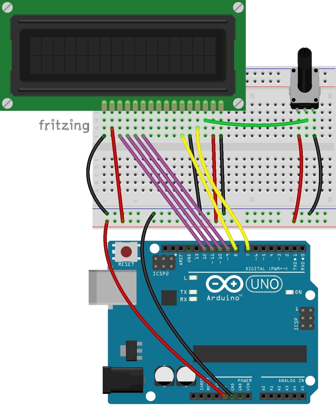 INFORMÁTICA MIRANDA : LCD + Arduino INFORMÁTICA MIRANDA : LCD + Arduino