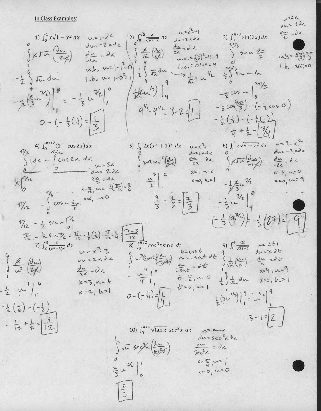 Mr. Suominen's Math Homepage: AP Calculus 2/5/15