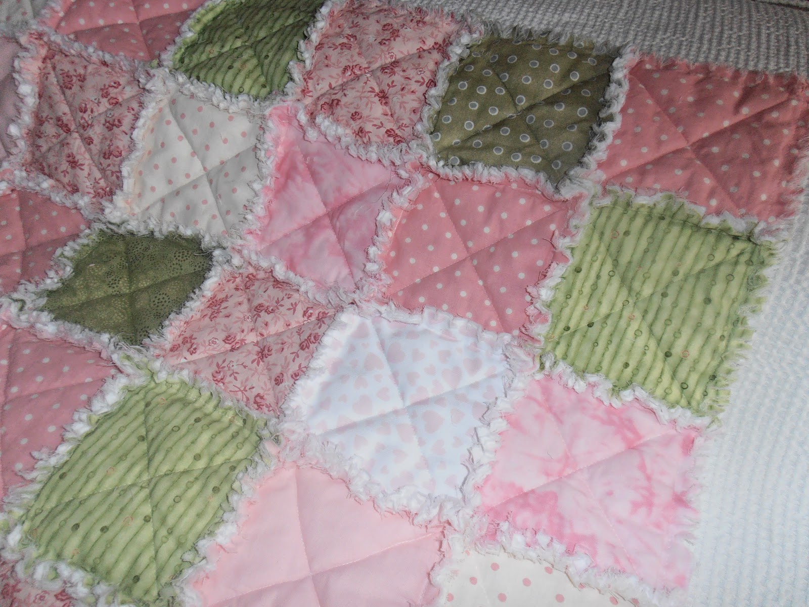 NENA PATCH: COLCHA DE BEBE RAG QUILT