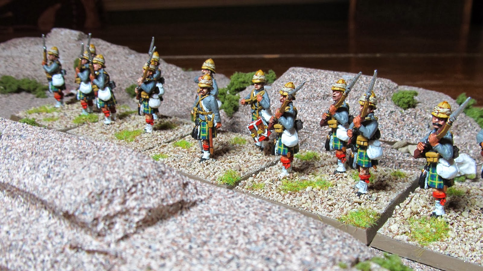 Toy Soldiers and Dining Room Battles: 1st Battalion Gordon Highlanders