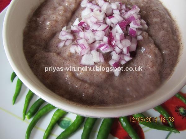 Priya's Virundhu: Kezhvaragu Koozh/Ragi Koozh/Finger Millet Porridge ...