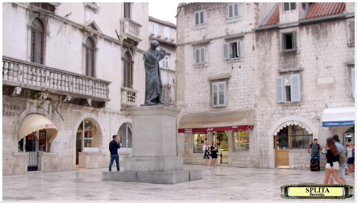 Pasaule: Splitas vecpilsēta / Horvātija