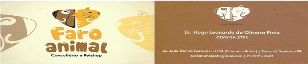Faro Animal Pet (75) 3225-2643-Feira de Santana-Bahia: janeiro 2012