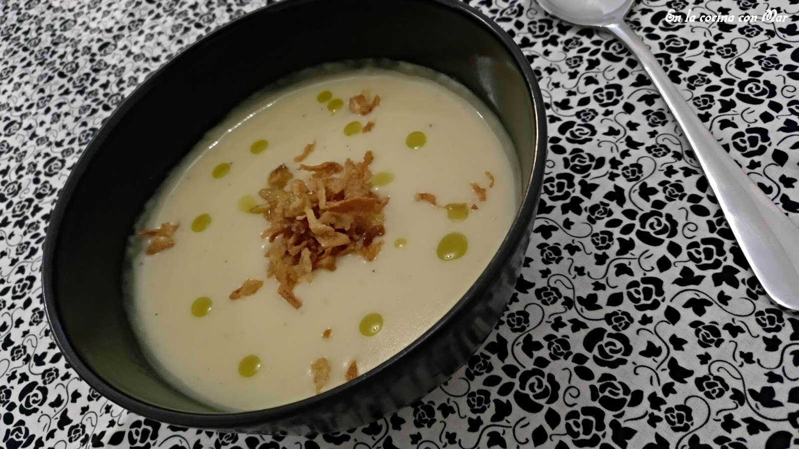 Crema parmentier (de patata y puerro)