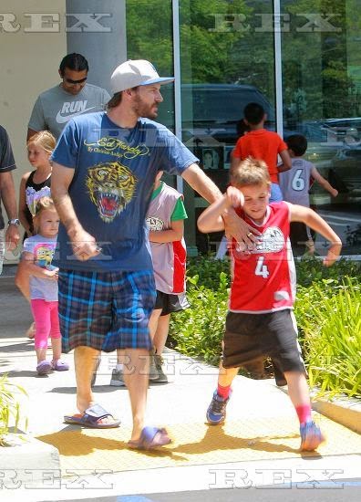 Kevin Federline and wife Victoria Step out with their Children in LA ...