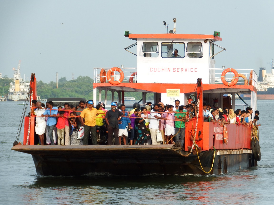 WrittenPost: India, Kerala, Cochin Ferry