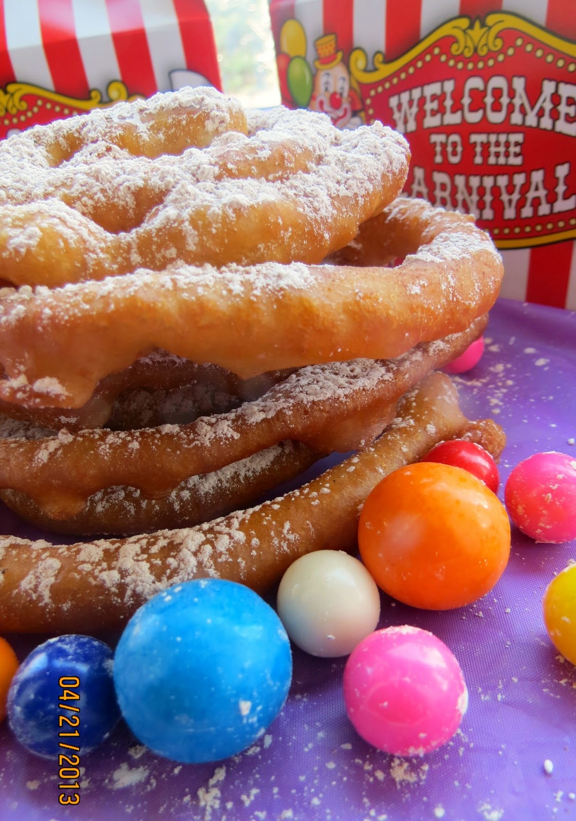 chica chocolatina: Sweet Churro Funnel Cake