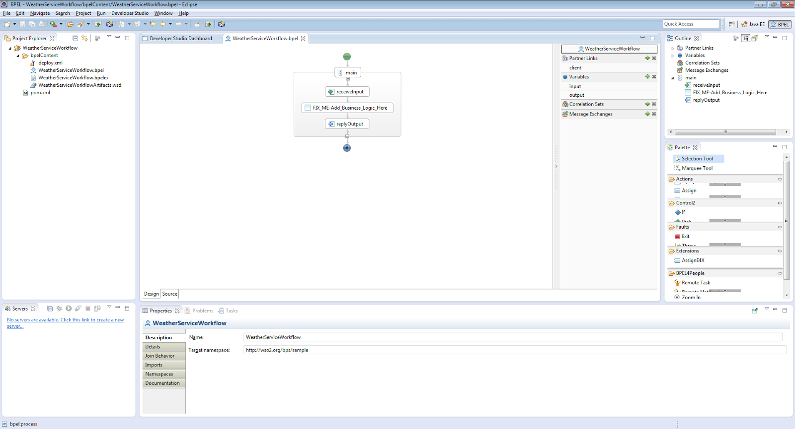 Susi's Blog: Developer Studio - How to create a BPEL Process to invoke ...