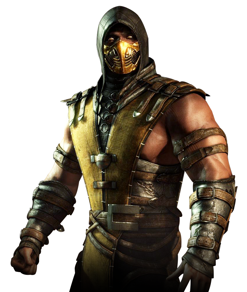 Deu branco: Personagens Clássicos: Scorpion