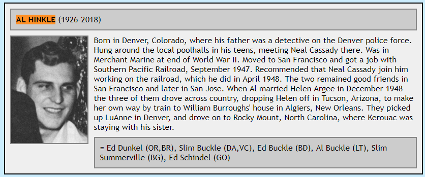 THE DAILY BEAT: RIP, Al Hinkle, the "last man standing"