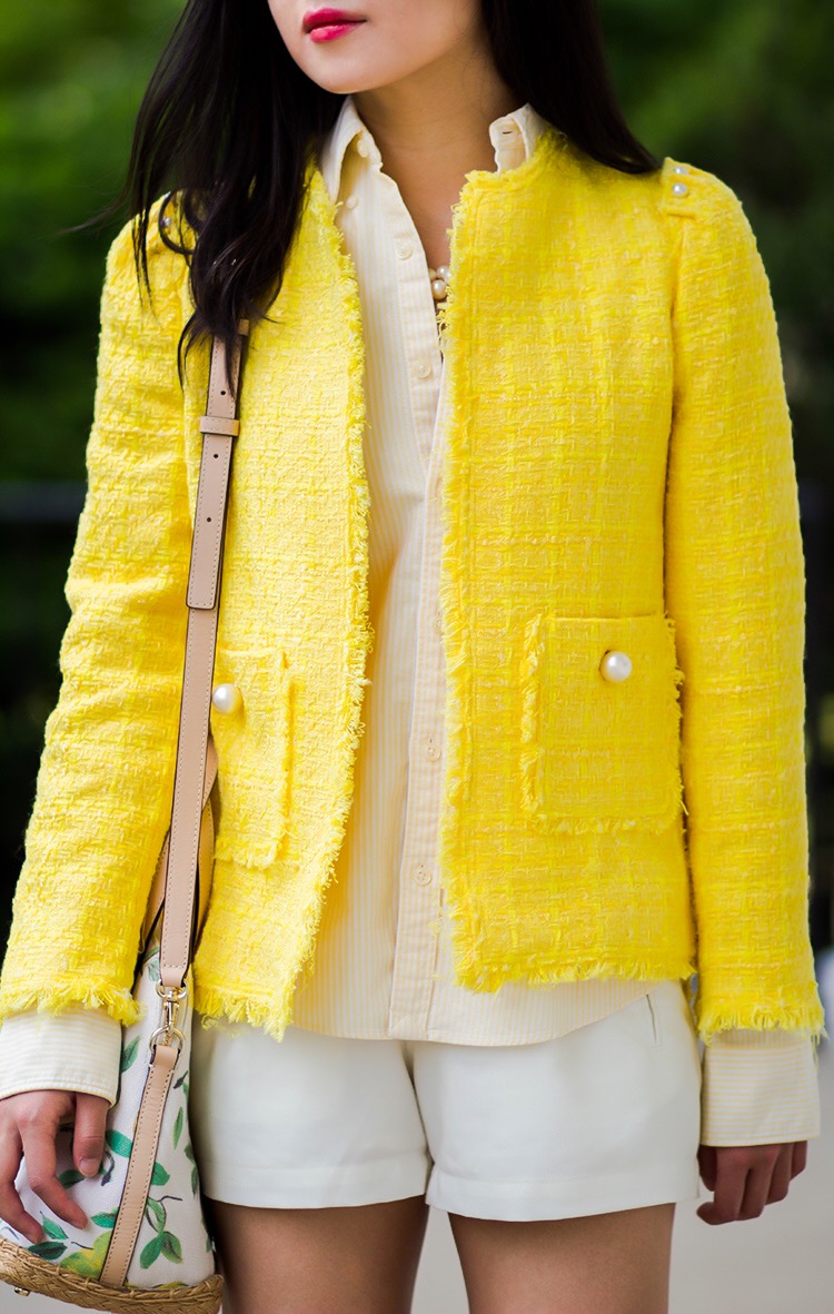 Yellow Tweed - Elle Blogs