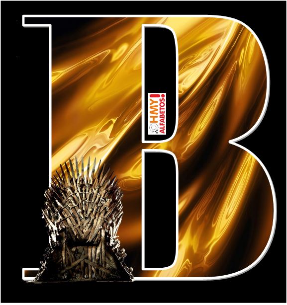 Juego de Tronos: Abecedario con el Trono. GoT: Alphabet with the throne ...