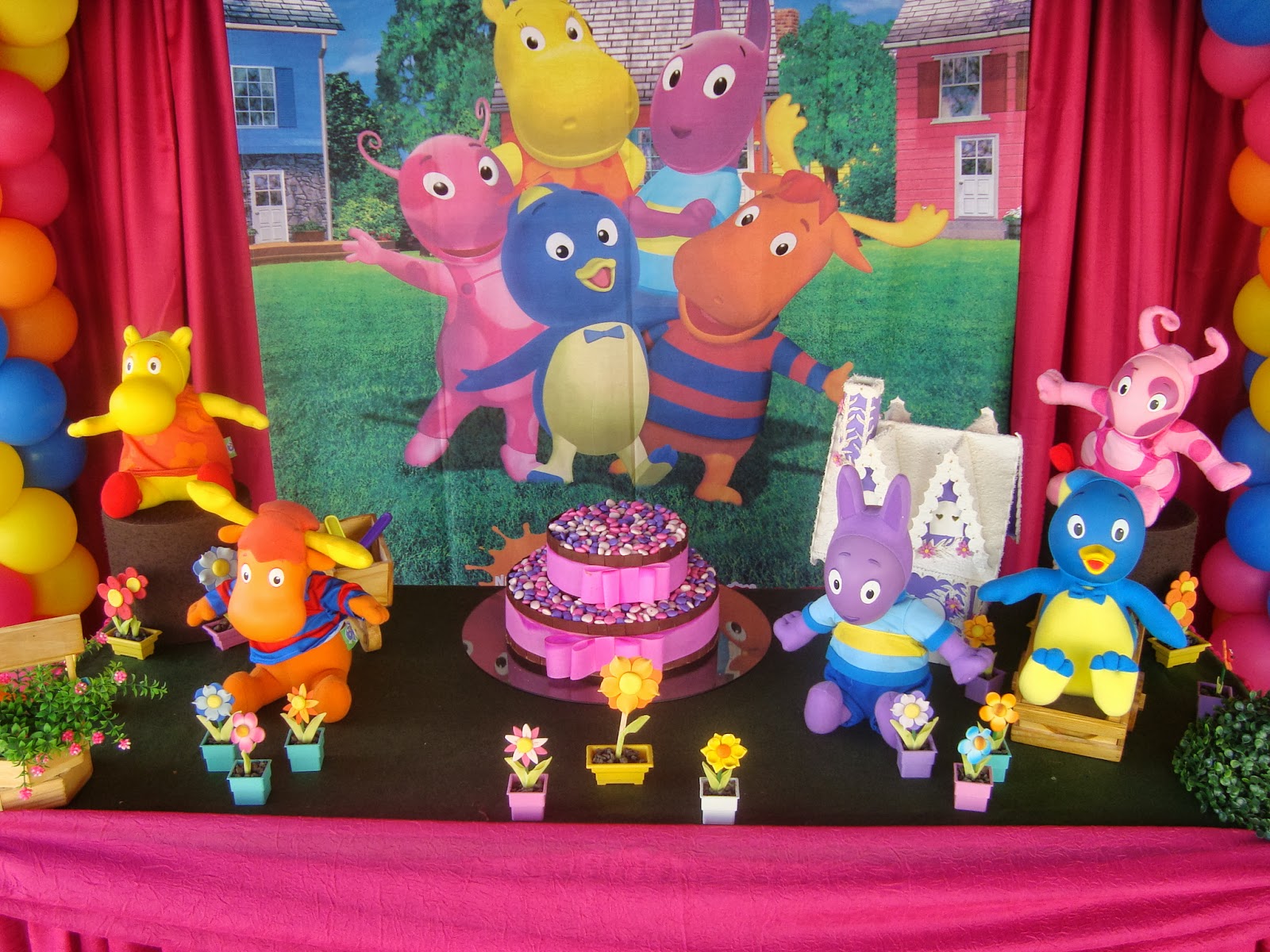 KaDe Festas: Decoração Backyardigans