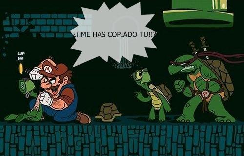 Camperro Gamer: Plagio a Mario Bros