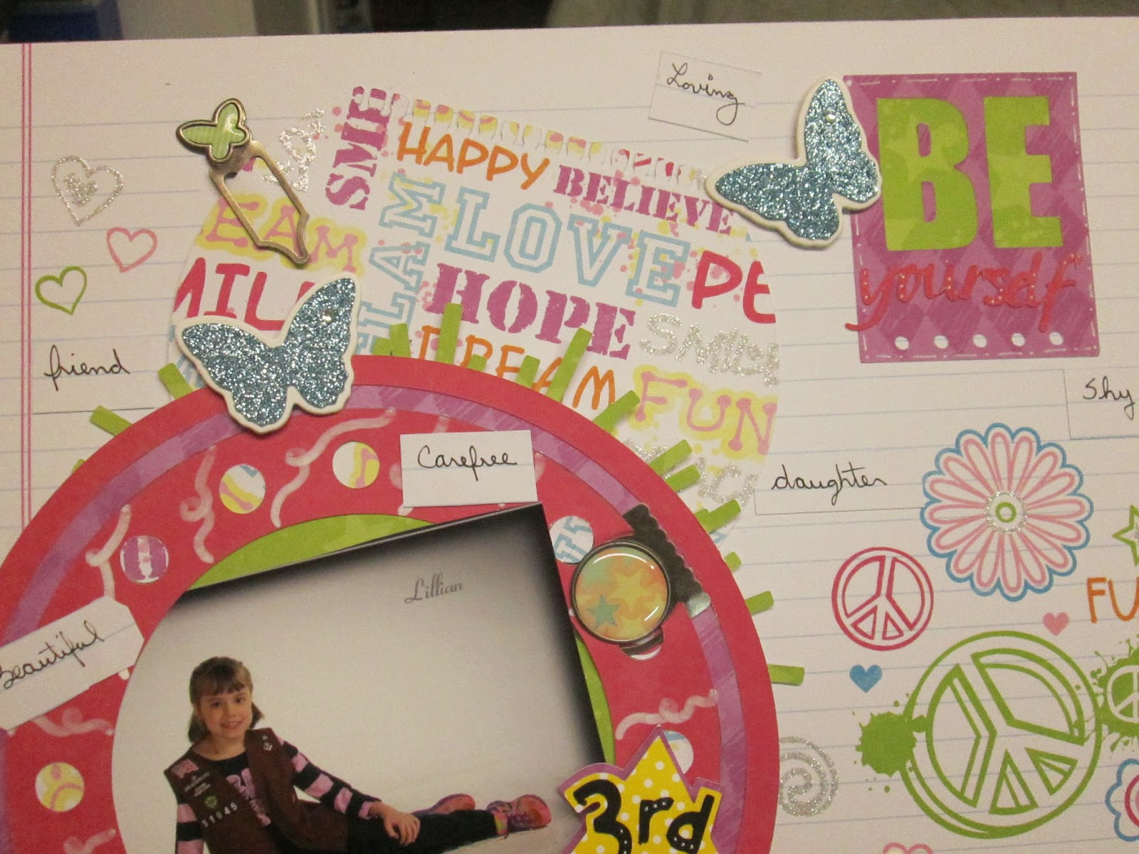 Scrappinlils Creative Side: Be yourself