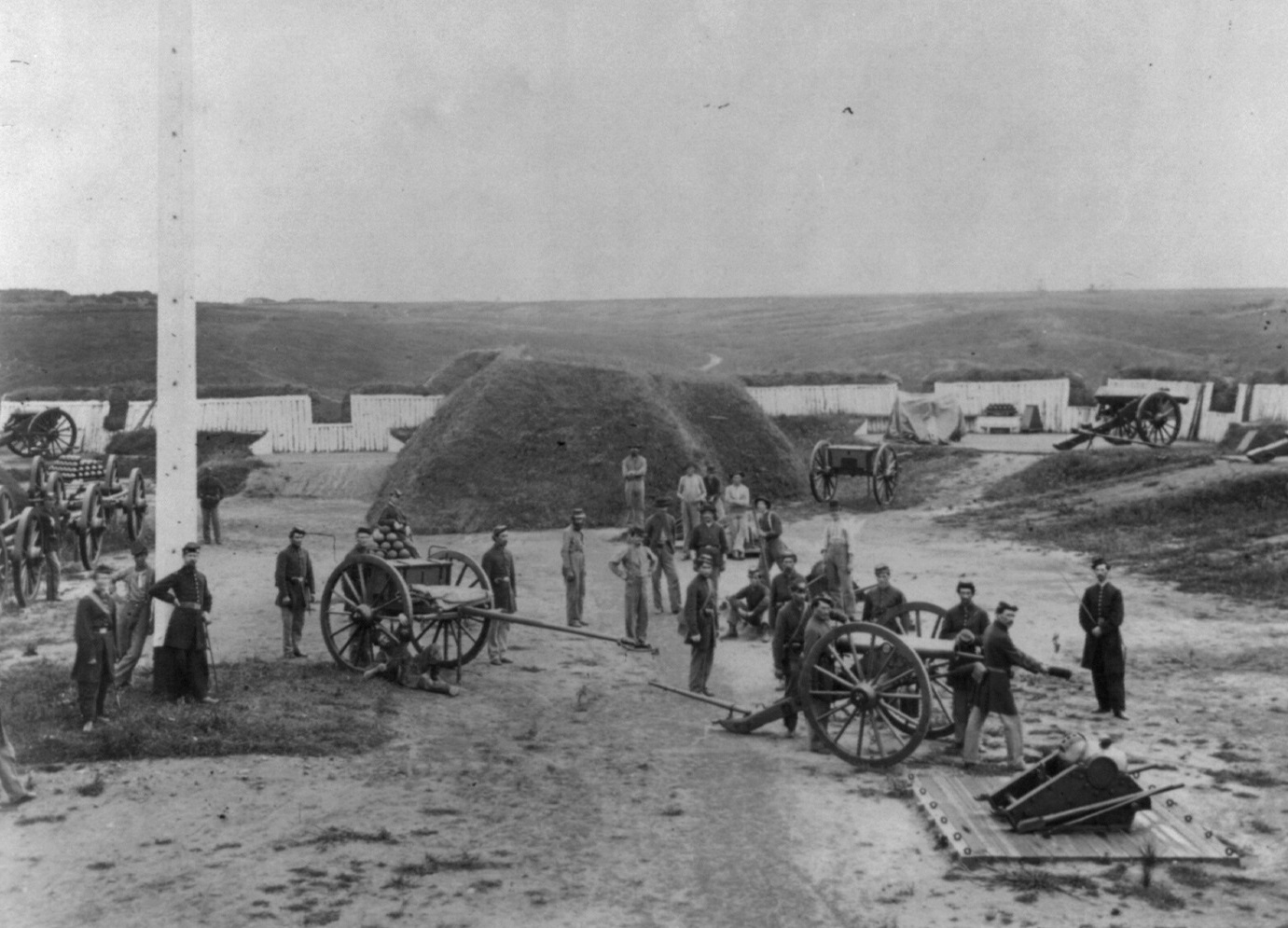 The Civil War Picket: Fort C.F. Smith in Arlington was among 68 that ...
