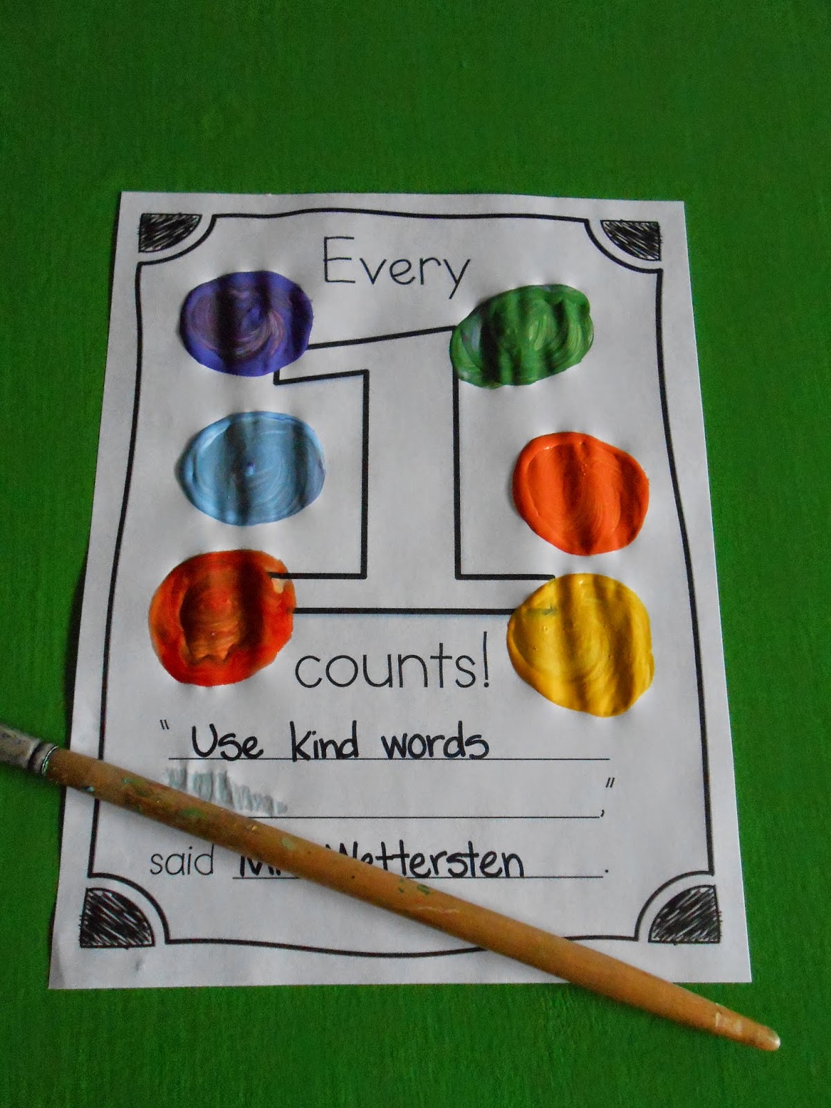 The Kindergarten Bandit: Let's Talk Books: One by Kathryn Otoshi