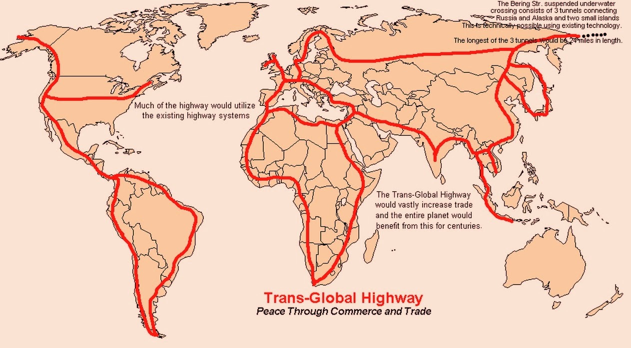 Viki Notes: Trans Global Highway - Connecting more than 100 countries