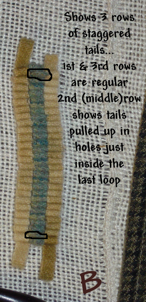 The Wooly Red Rug: Rug Hooking Techniques...Hit-n-Miss...and More...