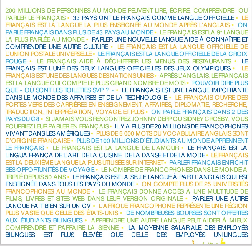 Parler français: Pourquoi apprendre le français