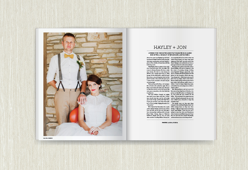 dear golden | vintage: Hello May Magazine & a bride in Dear Golden