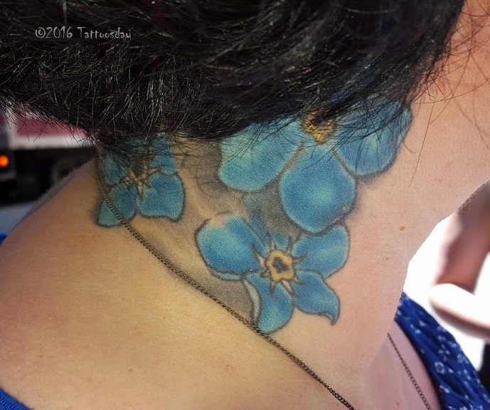 Tattoosday (A Tattoo Blog): Liz Shares Ganesha, A Chakra, and Some Neck ...