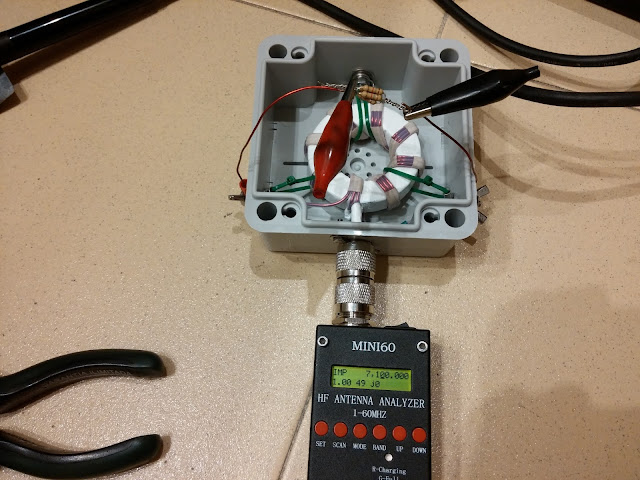 EB4HRA BALUNS: UNUN 9:1