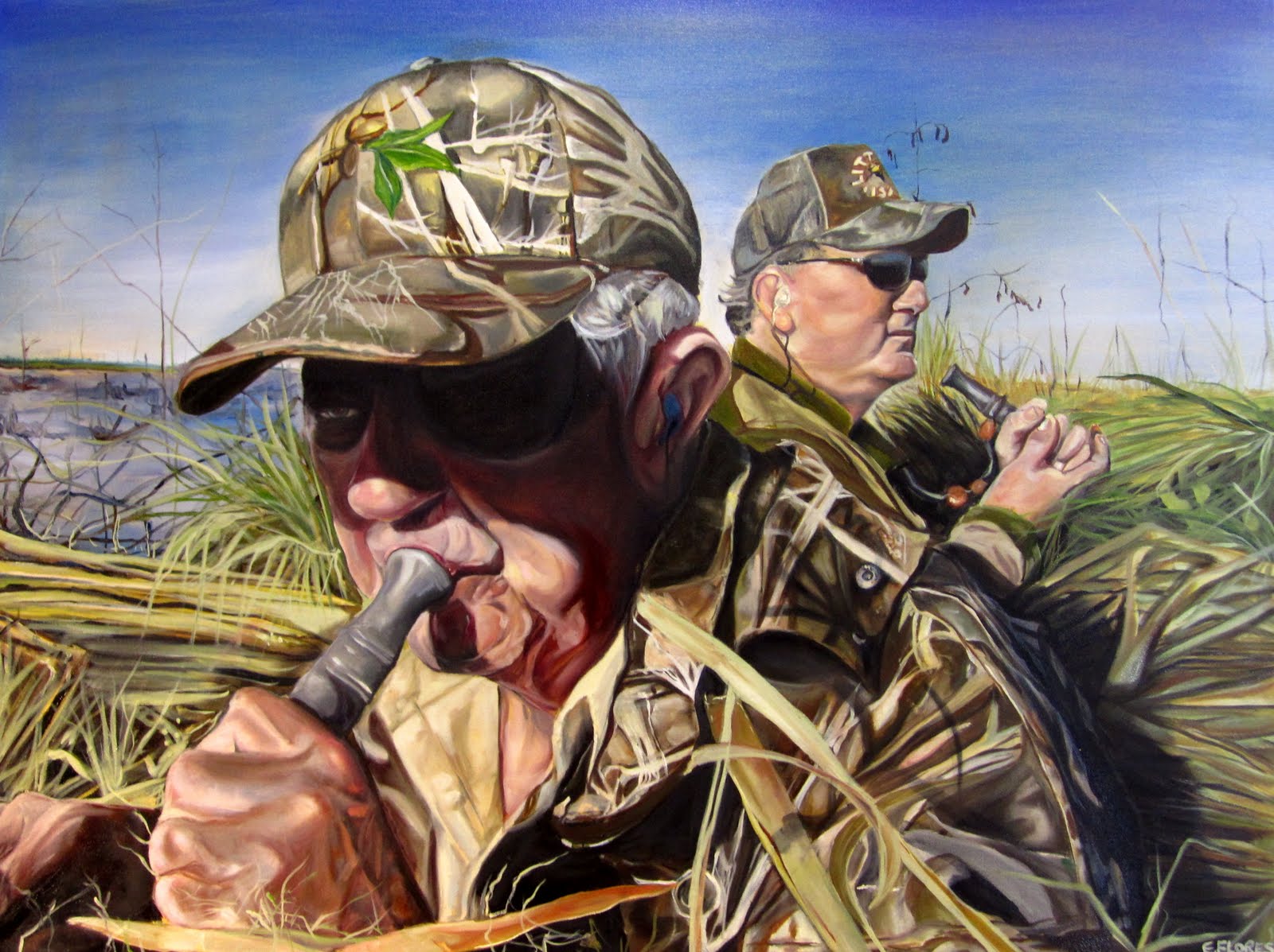 Elizabeth C. Flores: commission for Little Pecan Island, Louisiana