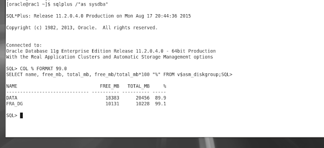 Learn Oracle Database Administration: Adding disk group to ASM instance ...