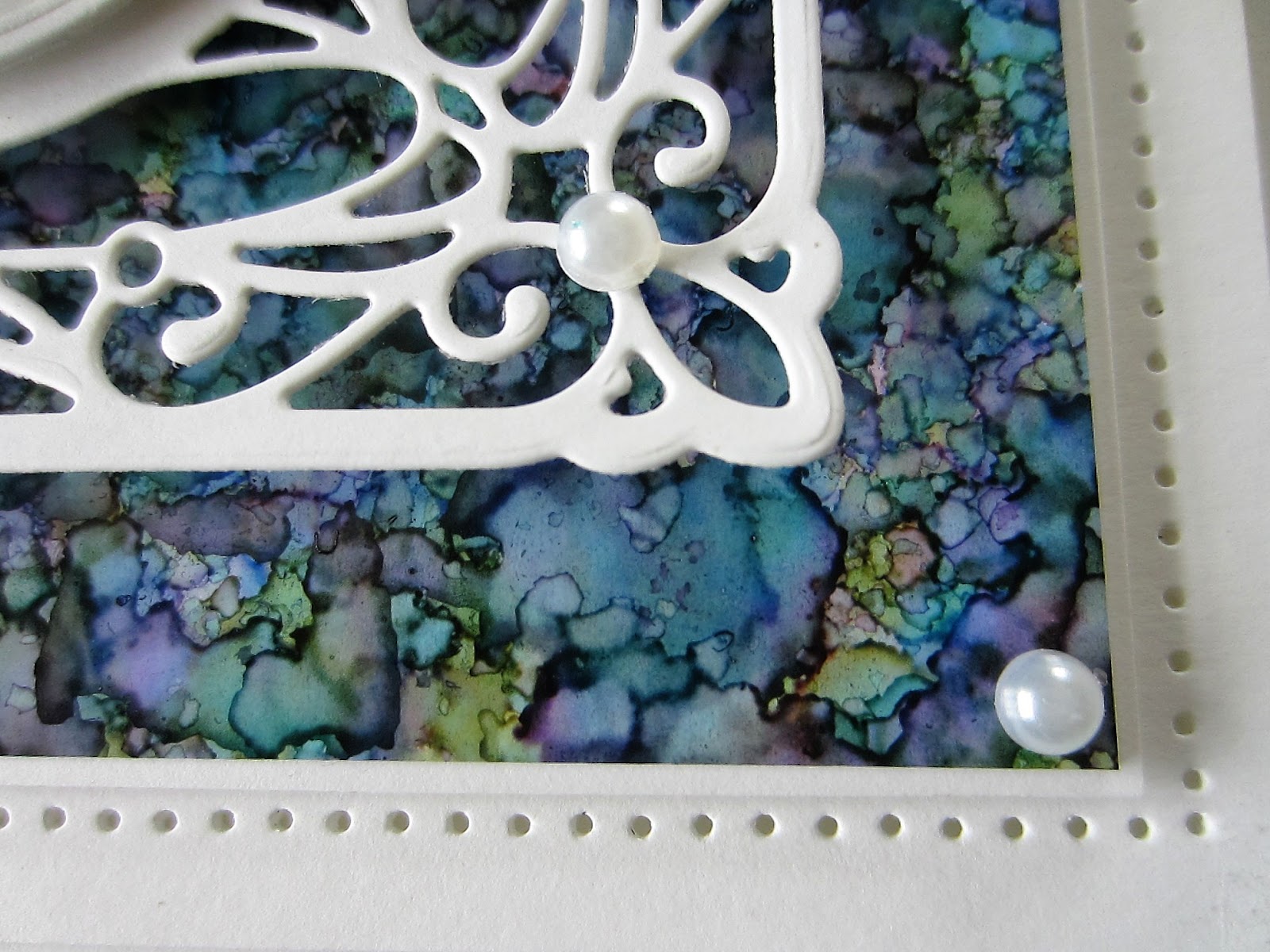 PartiCraft (Participate In Craft): Yupo Background Card