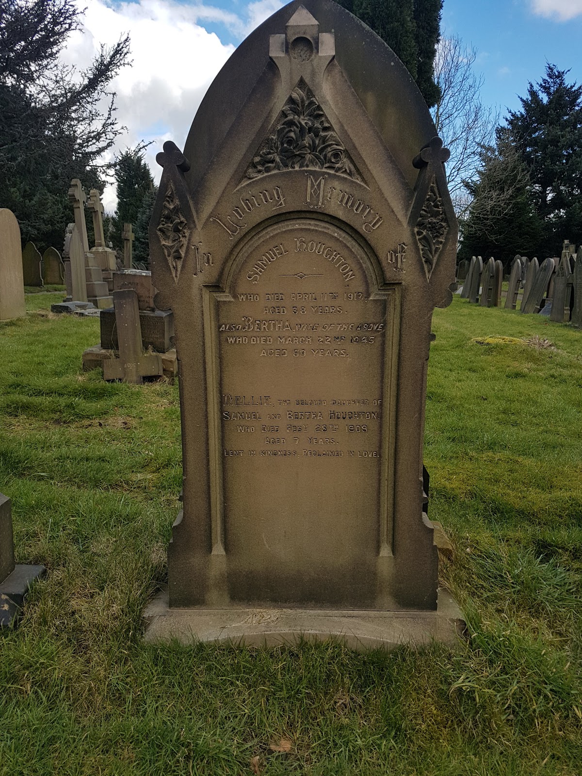 War Graves and Memorials: Stockport Cemetery and Crematorium.