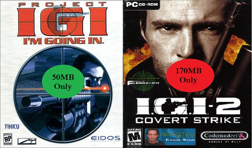PC Games සිංහලෙන් : පොඩි කලේ ගහපු IGI පොඩි MB ගානකට 1(50mb) 2(170mb)